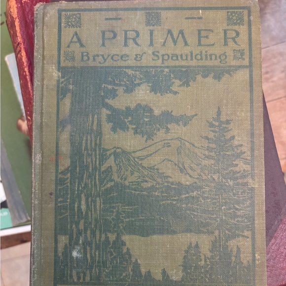 Other | Vintage A Primer Book By Bryce Spaulding | Poshmark